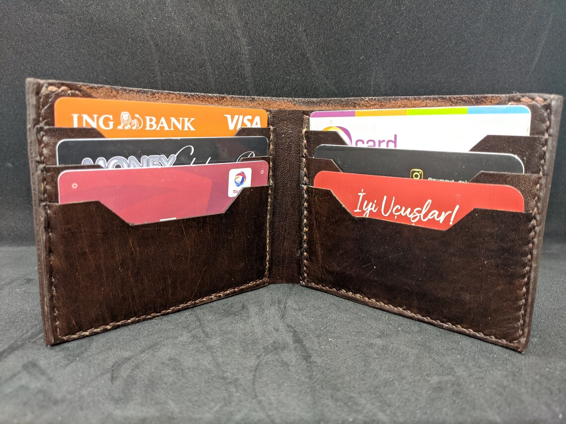 PDF Leather Men's Classic Wallet Pattern Surprise - Etsy