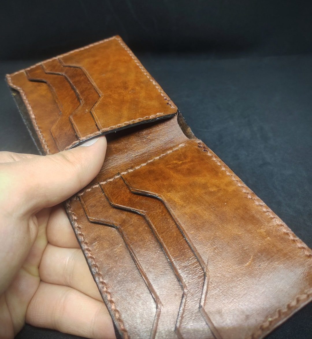 PDF - Leather Men's Classic Wallet Pattern + Surprise Pattern, Bifold ...