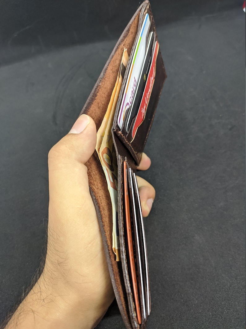 PDF - Leather Men's Classic Wallet Pattern + Surprise Pattern, Bifold ...