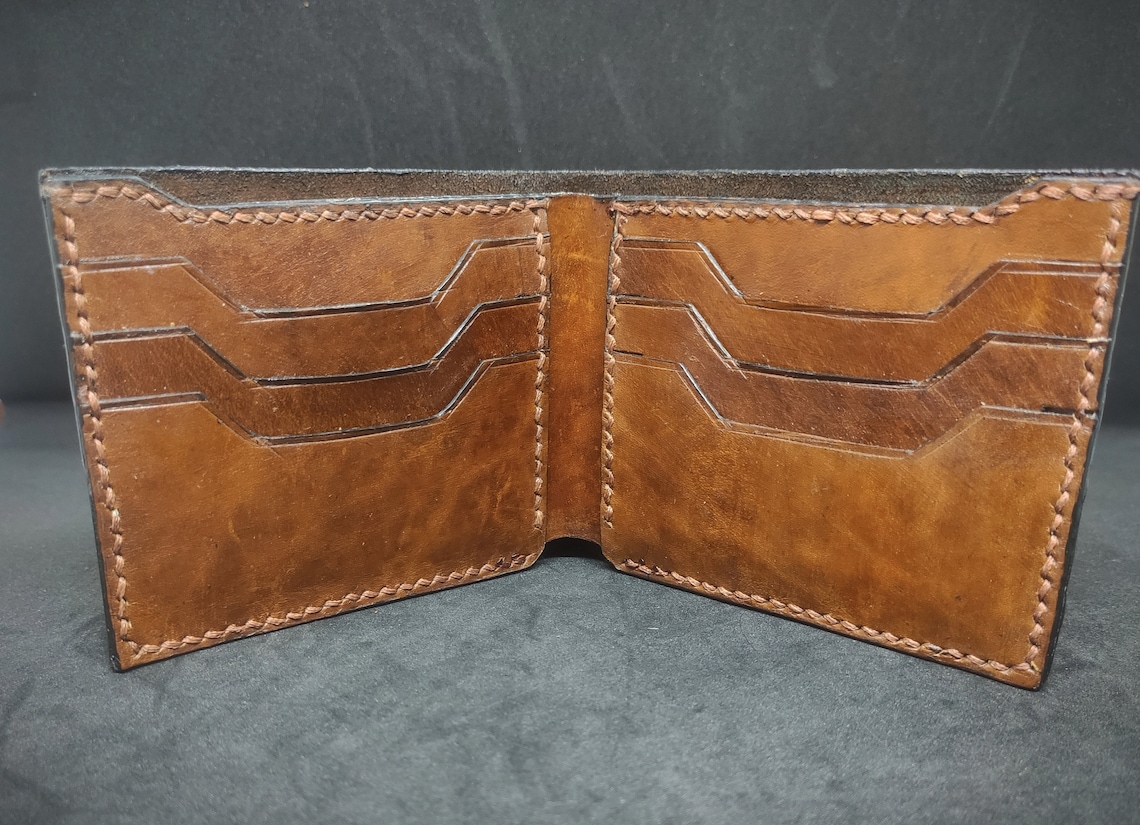 PDF Leather Men's Classic Wallet Pattern Surprise - Etsy