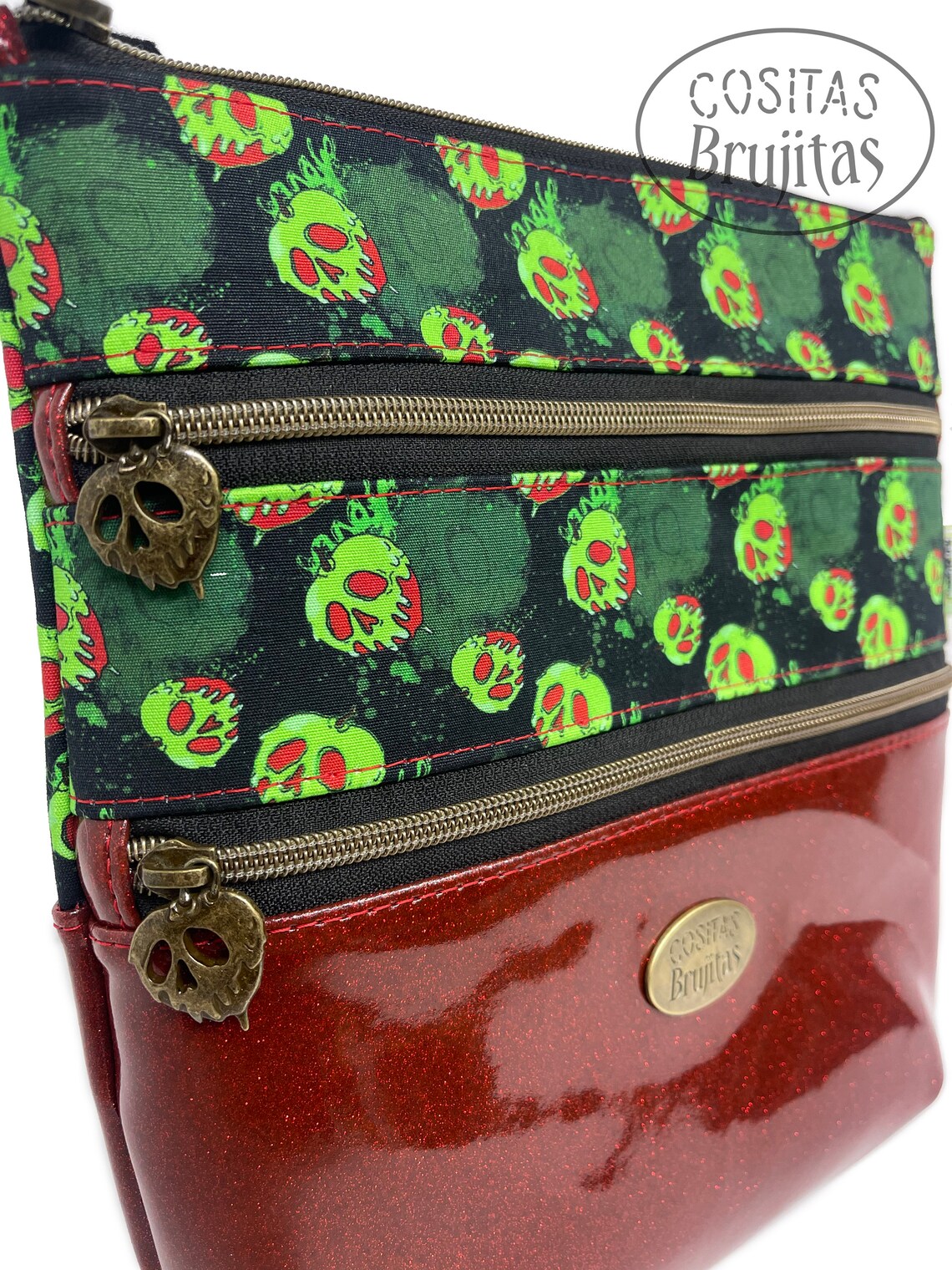 Poison Apple Triple Zip Bag | Etsy