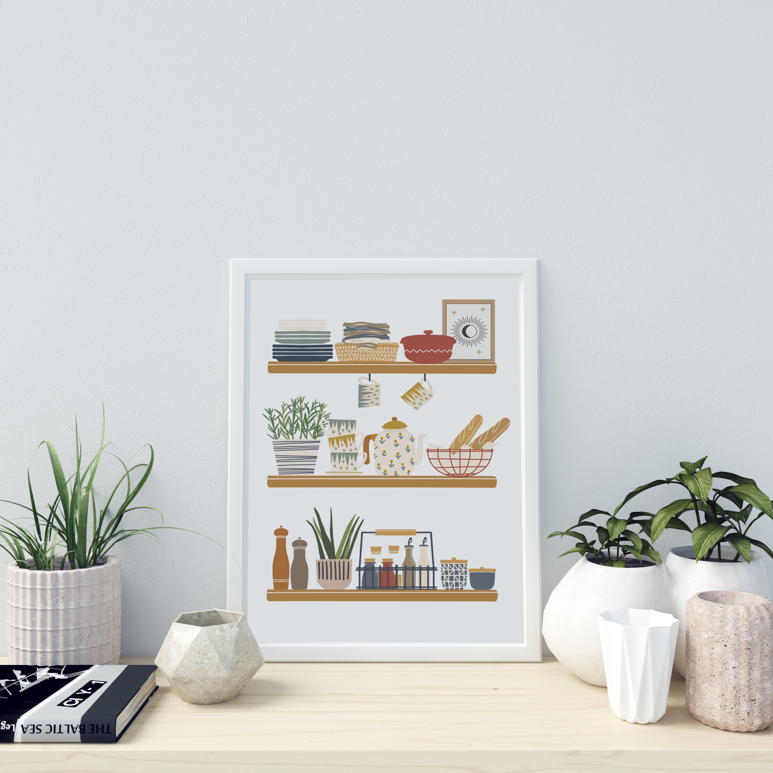 Set of 3 Printable Kitchen Wall Art, Kitchen Art Poster, Cooking ...