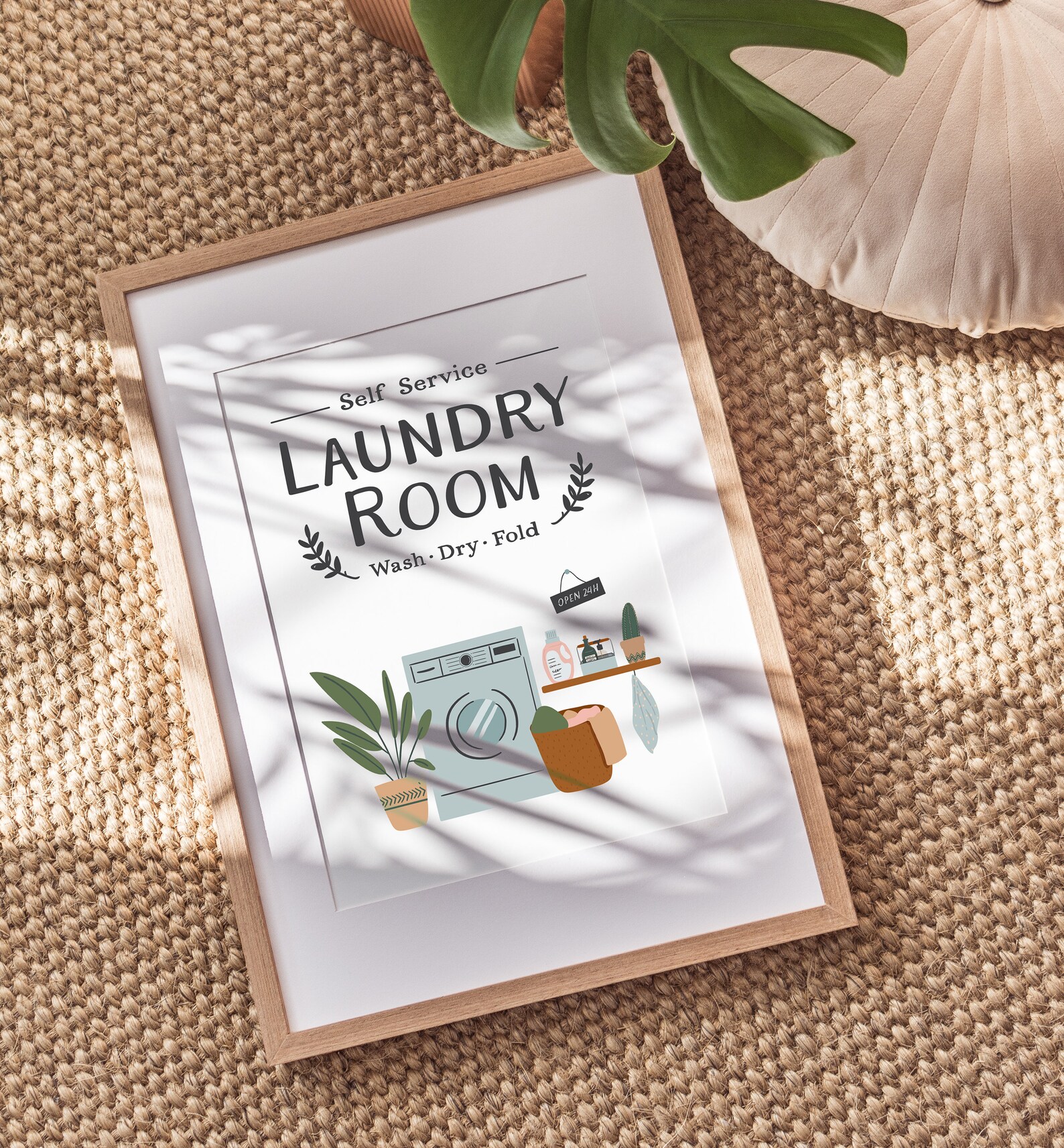 Laundry Room Digital Print, Printable Laundry Wall Art, Laundry Room ...