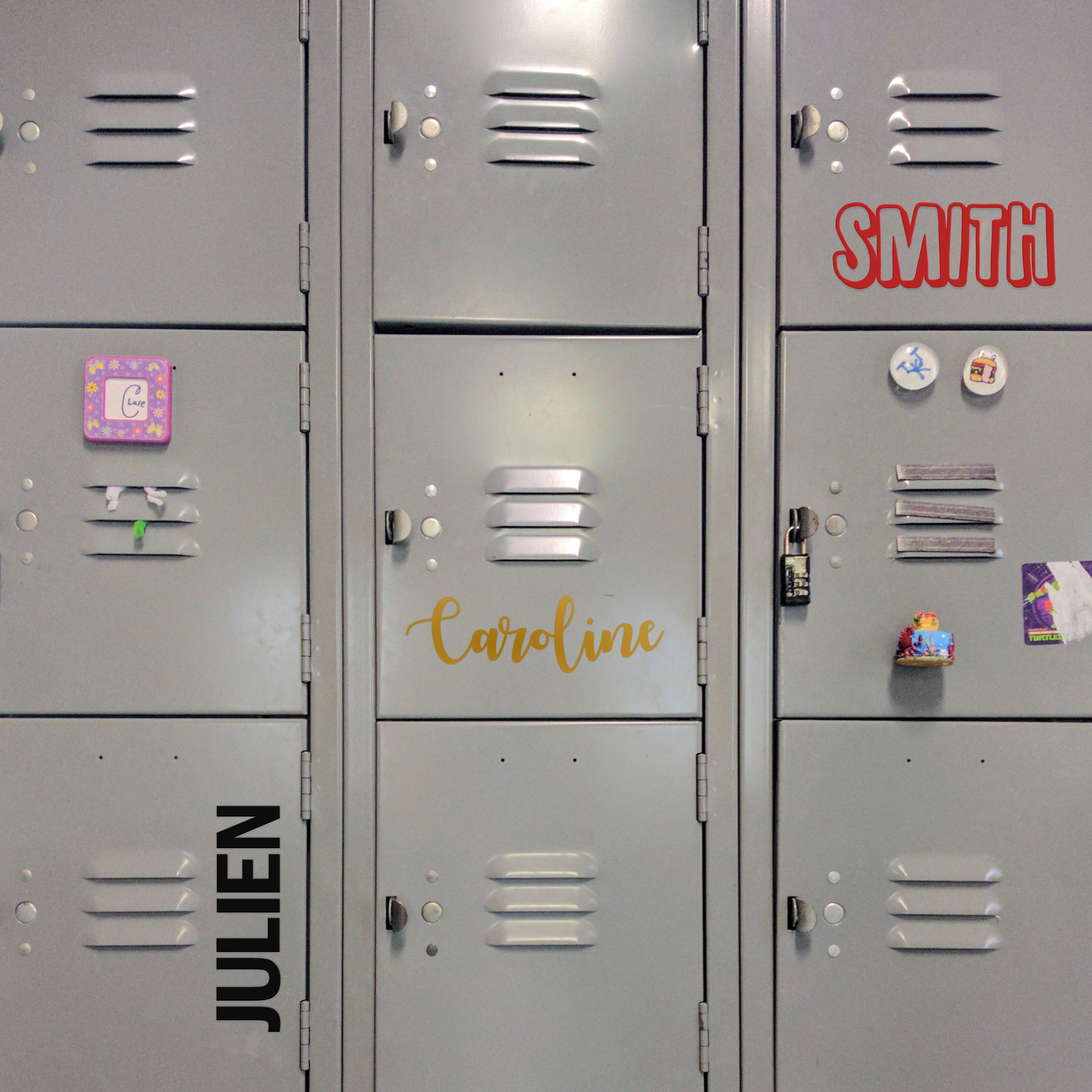 Name Decal Custom Vinyl Stickers for Any Hard Surfaces - Etsy