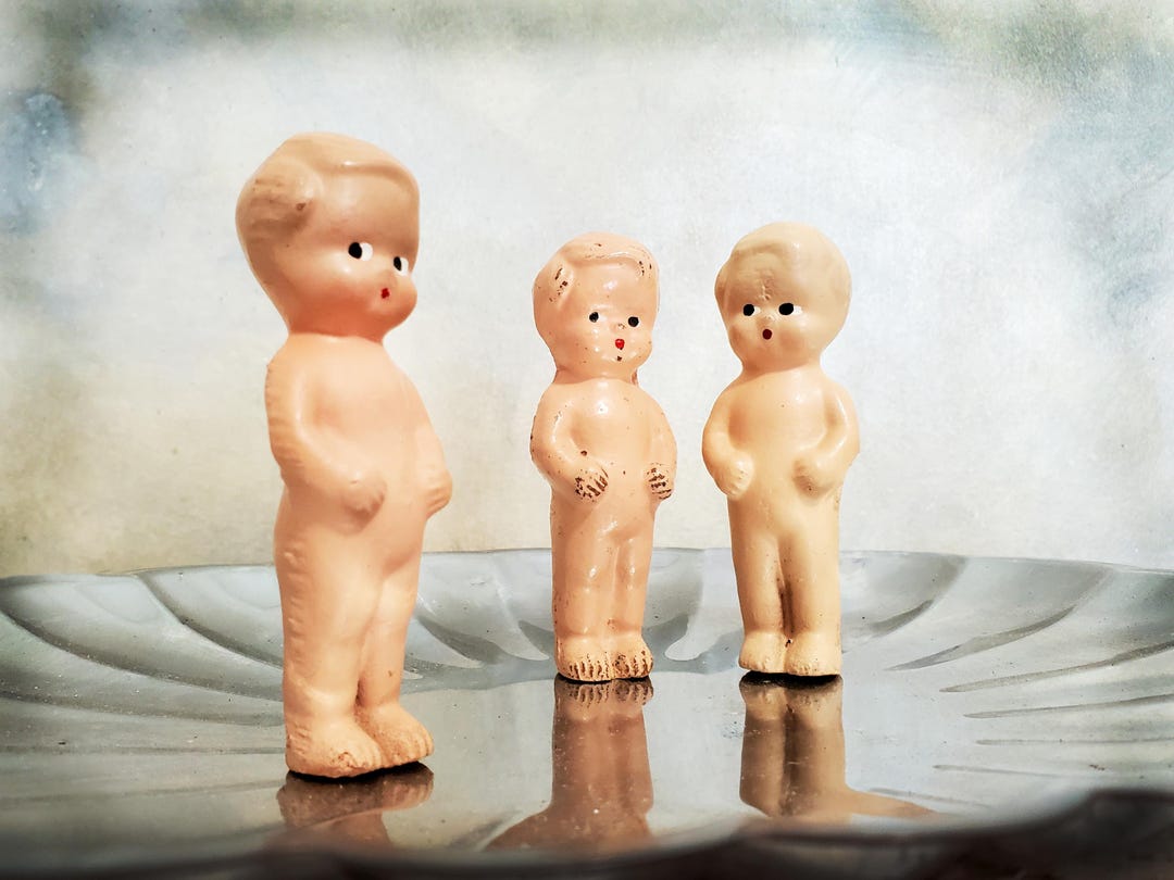 Instant Collection Antique Tiny Frozen Charlie Composition Dolls ...