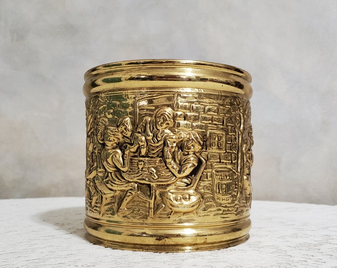 Vintage Brass Planter Flower Pot Peerage Made in England - Etsy