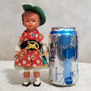 Vintage German Dancing Doll Drindl Key Wind up Clockwork - Etsy