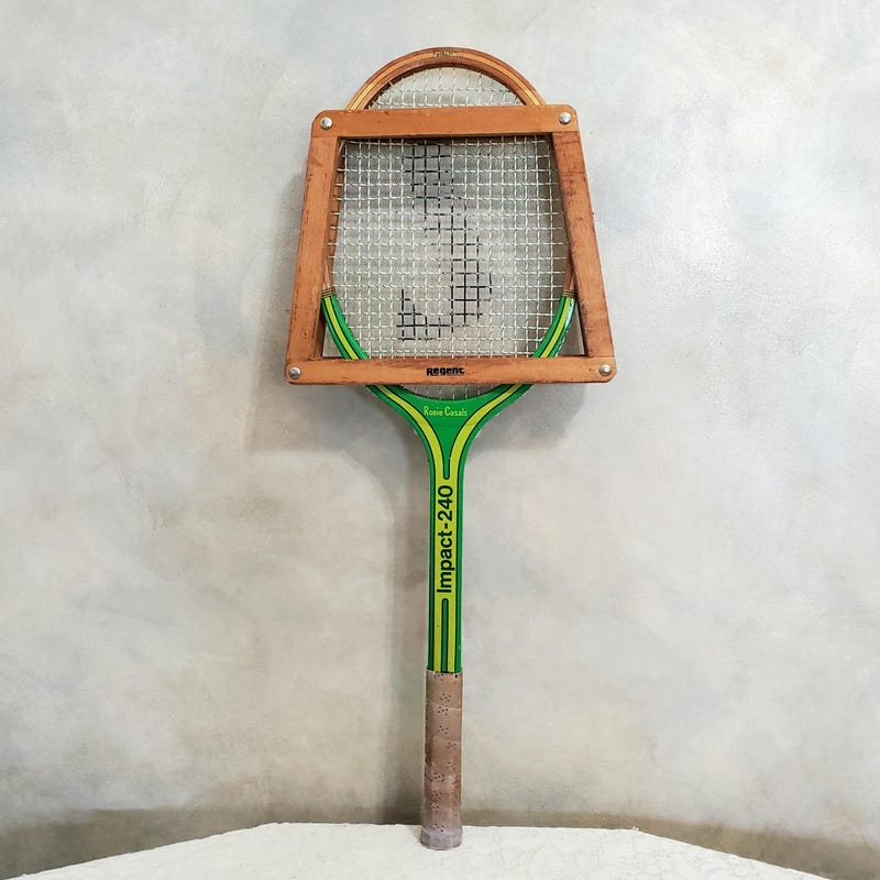 Wooden Tennis Racket - Etsy