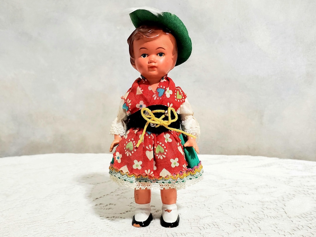 Vintage German Dancing Doll Drindl Key Wind up Clockwork - Etsy