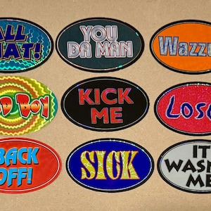 Mystery Vintage Stickers! Cute, Funky, Unique, Funny Early 2000’s Vinyl ...