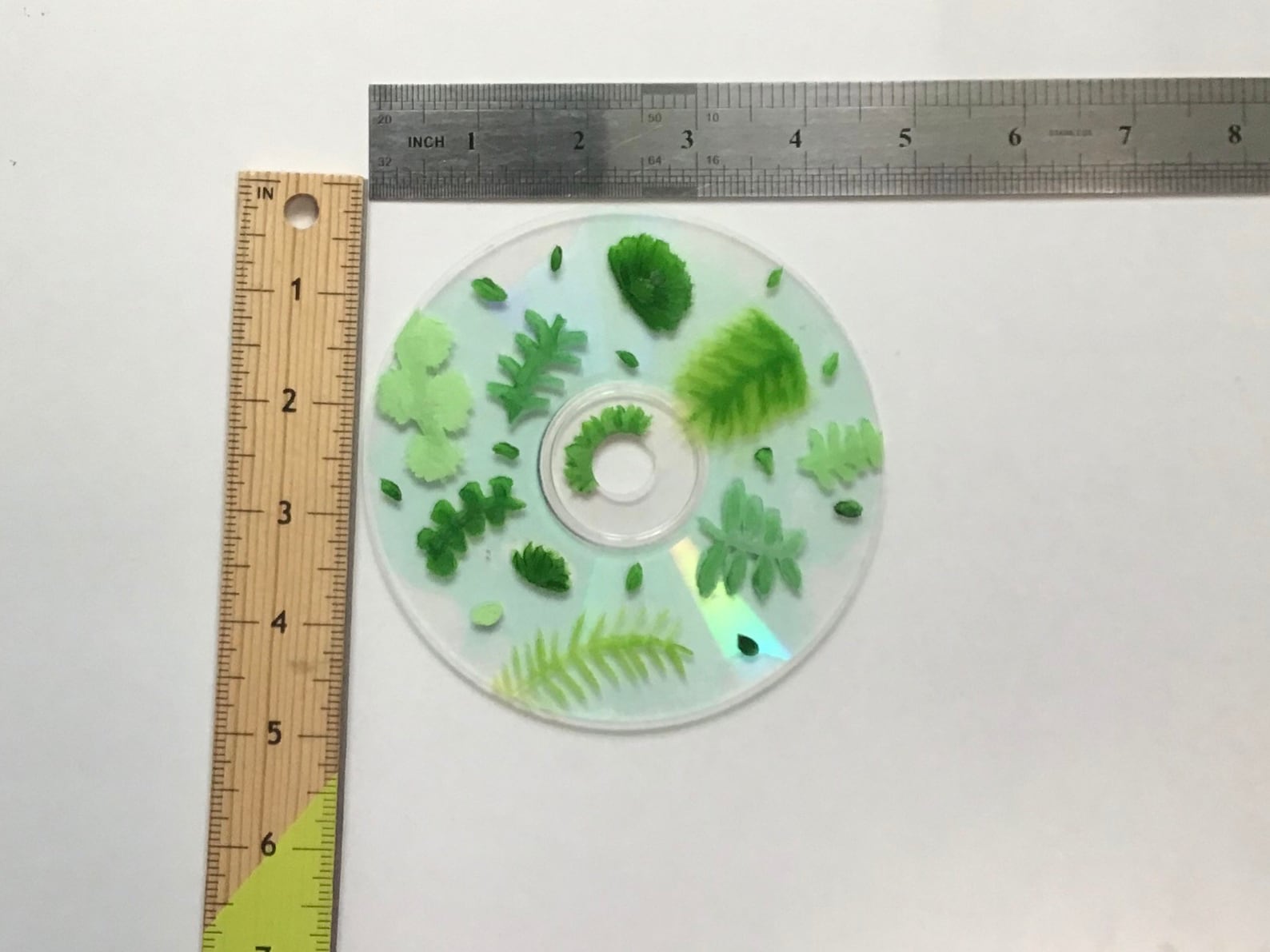 Custom Hand Painted CD Room Decortransparent Indie Aesthetic - Etsy