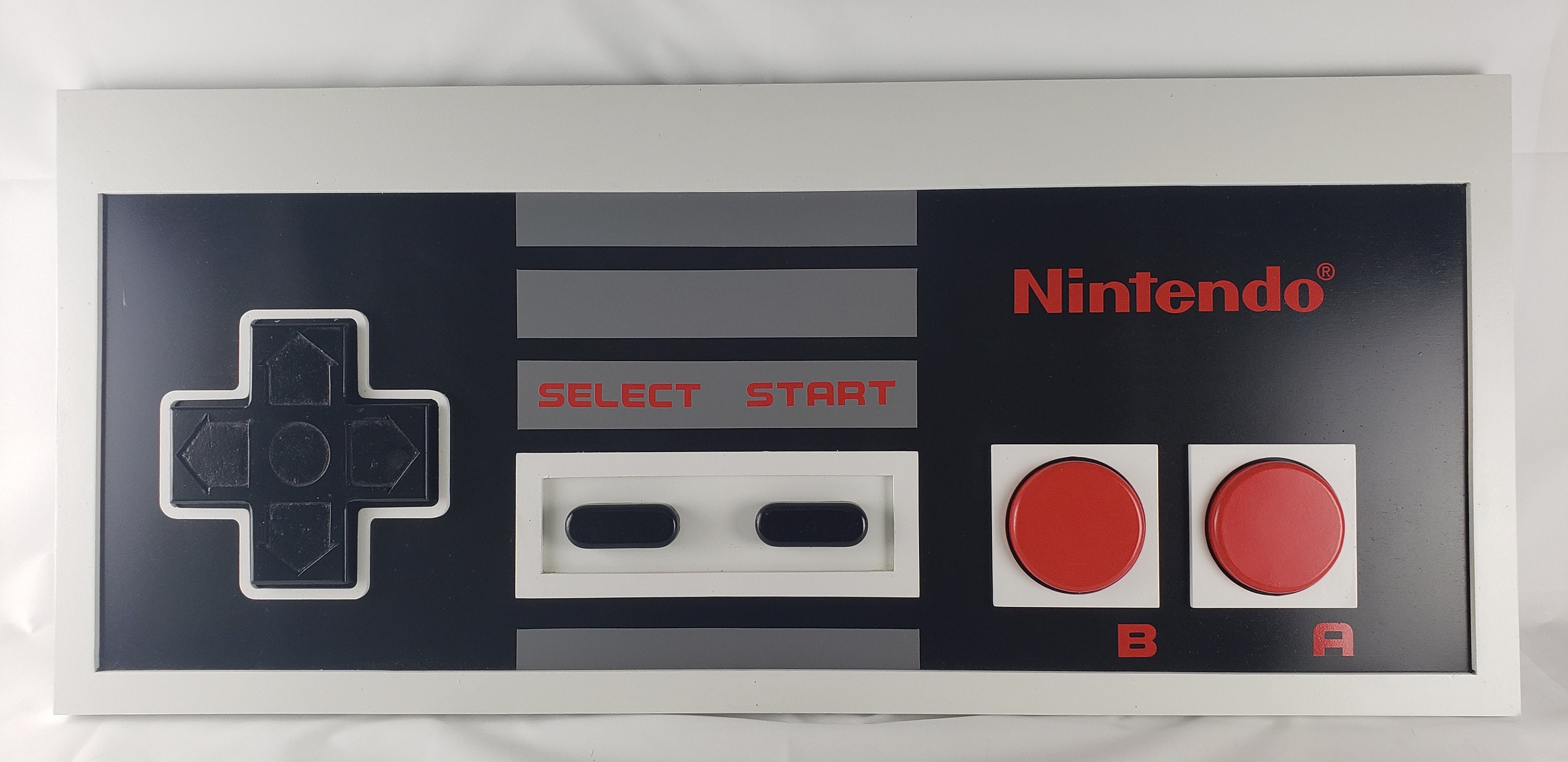 NES Controller DIY Coffee Table Top Plans / Blueprint - 44 7/8" L X 19 ...