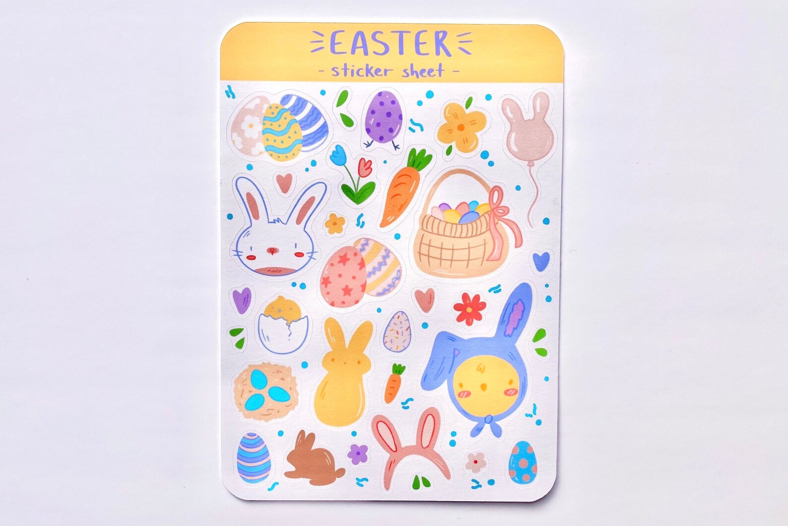 Easter Sticker Sheet - Planner & Journal Stickers - Etsy