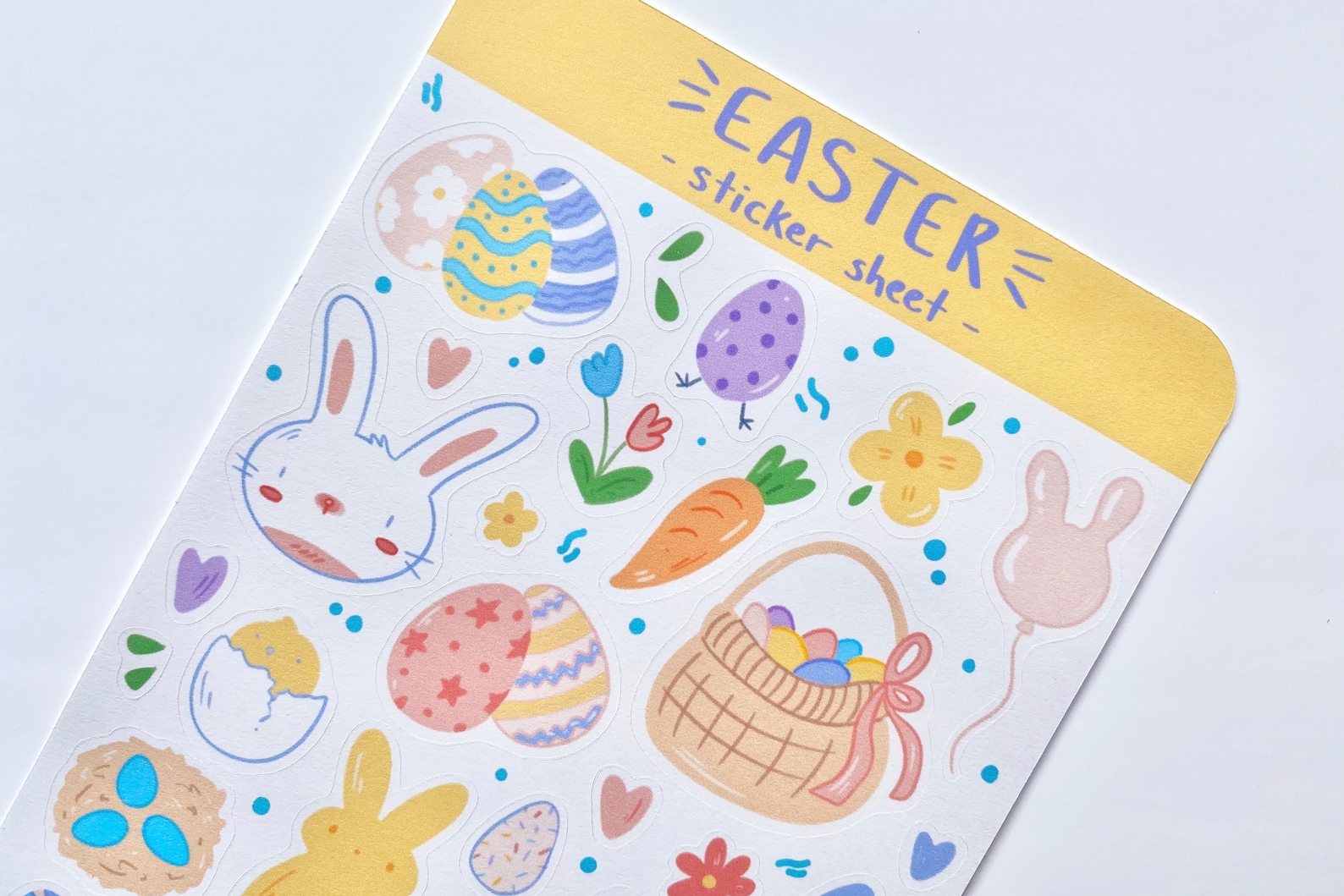 Easter Sticker Sheet - Planner & Journal Stickers - Etsy