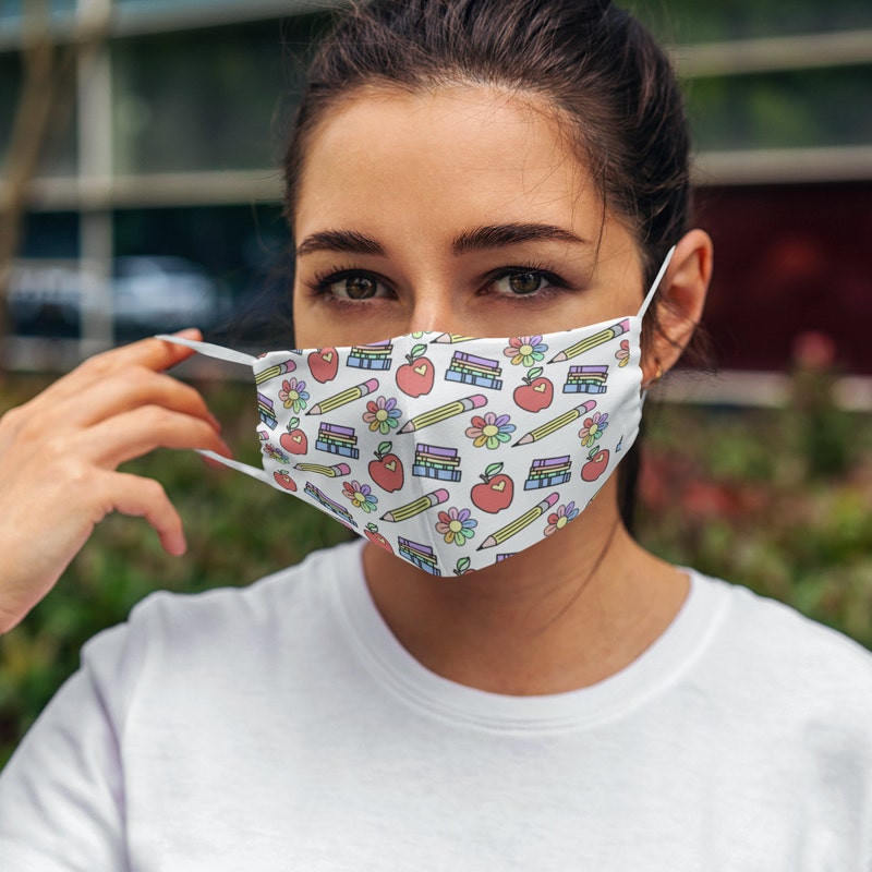 Teacher Face Mask - Etsy