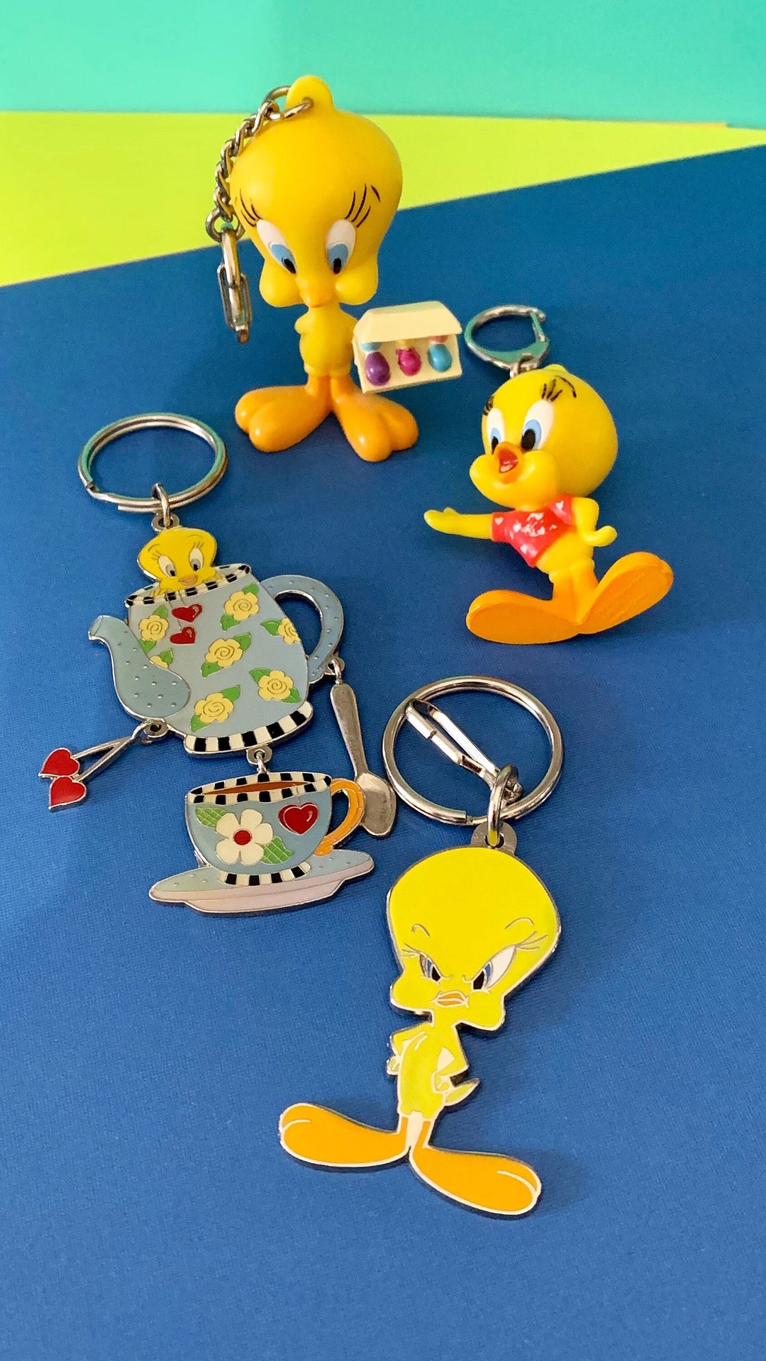 Vintage Looney Tunes Tweety Bird Keychains Your Choice - Etsy