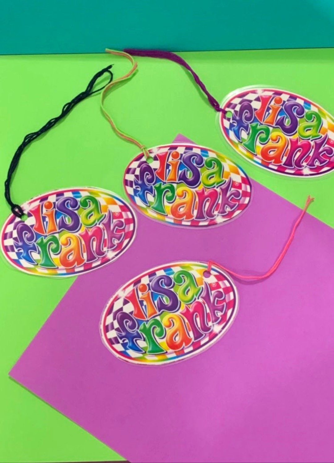 Laminated Lisa Frank Bookmark 4 Your Choice - Etsy