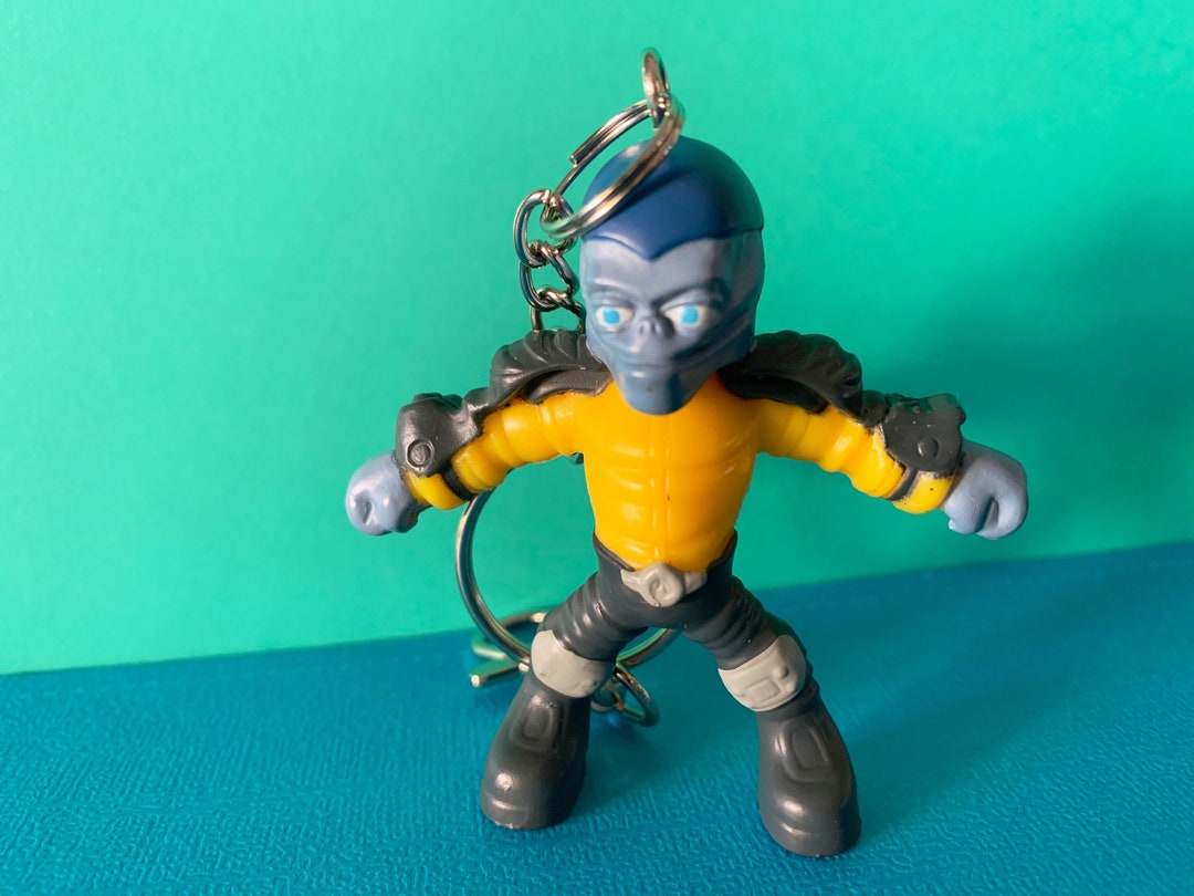 Vintage 2002 the Martians Have Landed Keychain W/swivel Lobster Claw 2. ...