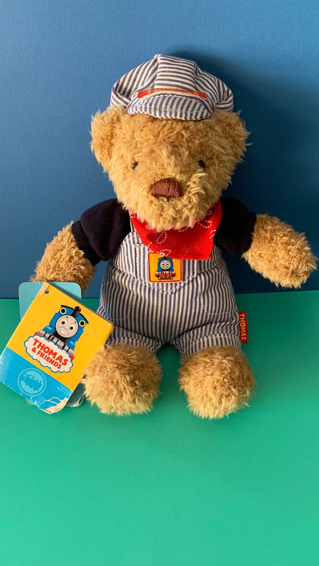 Vintage 2003 Thomas the Train Engineer 10 Bear Plush Toy see - Etsy