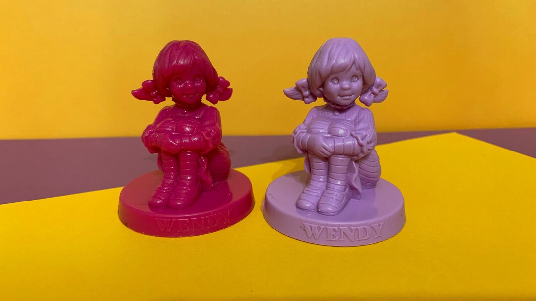1986 Wendys Good Stuff Gang WENDY Plastic Figure PVC 2. - Etsy