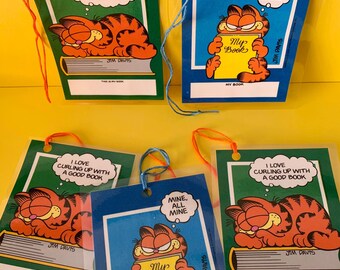 Garfield Bookmark | Etsy