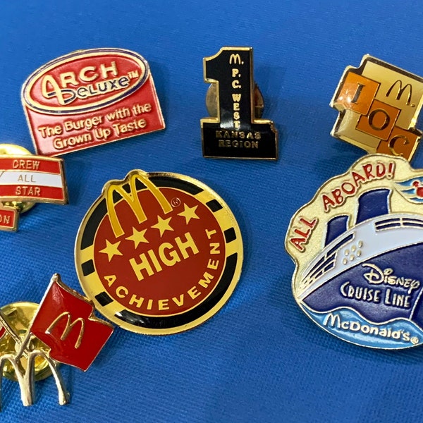 Mcdonalds Enamel Pin - Etsy