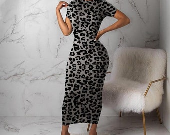 Leopard Print Wedding Dress | Etsy