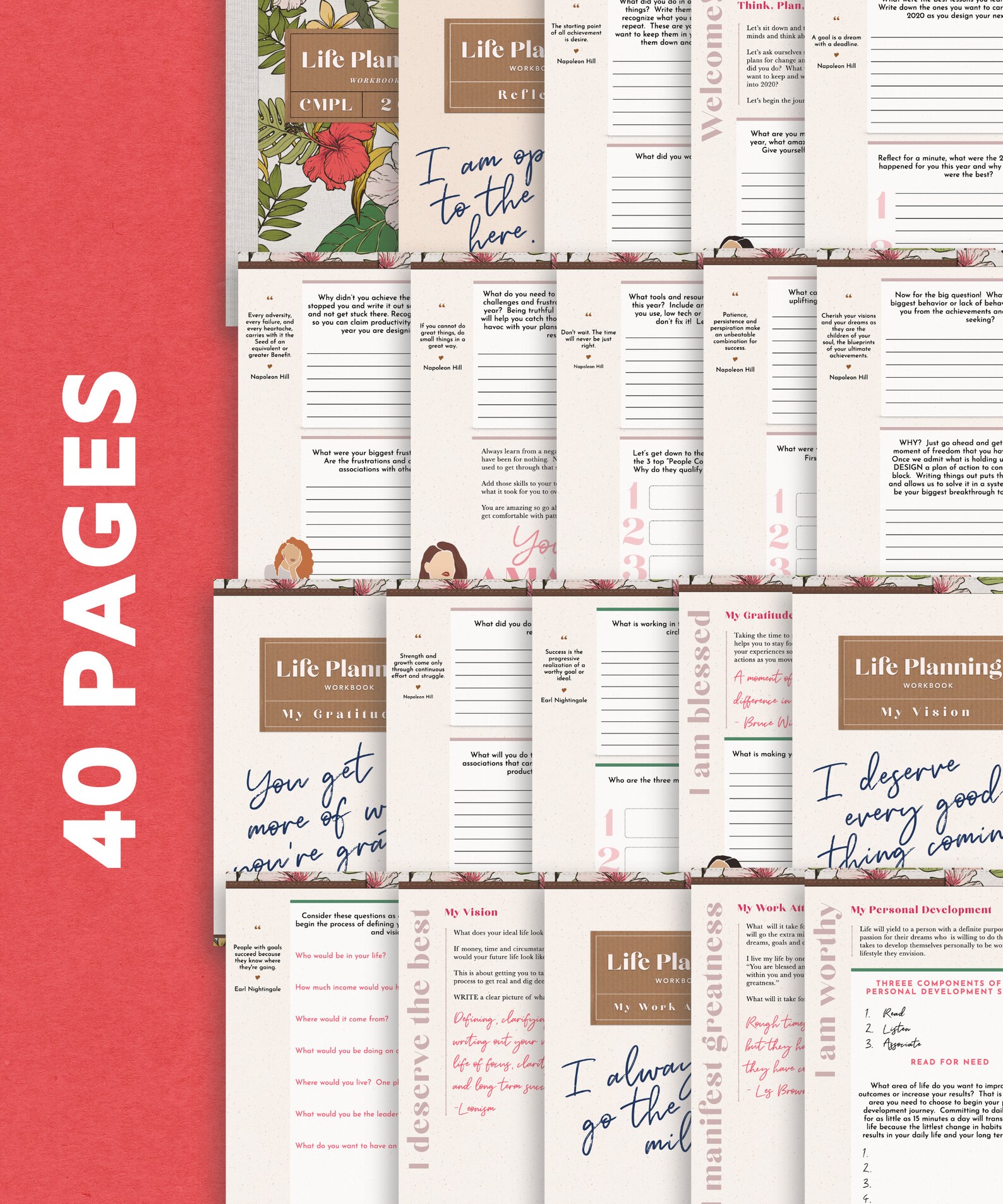 Life Planning Digital Workbook 2020, Digital Planner - Etsy