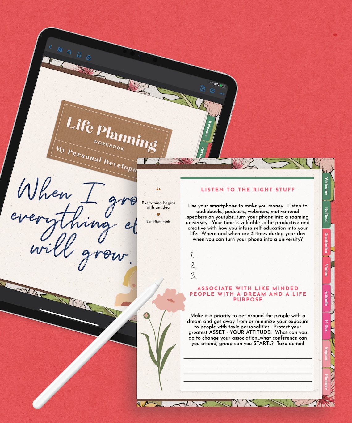 Life Planning Digital Workbook 2020, Digital Planner - Etsy