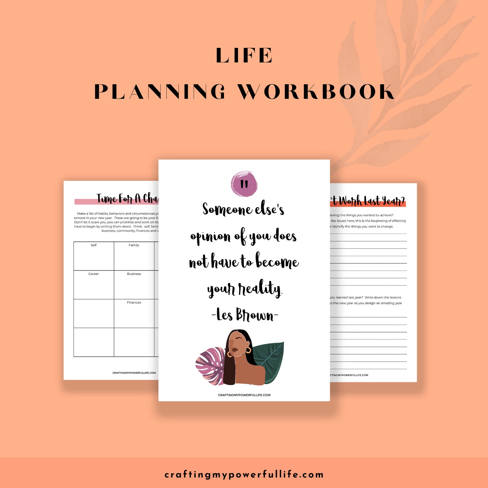 The Life Planning Printable Workbook - Undated - Etsy