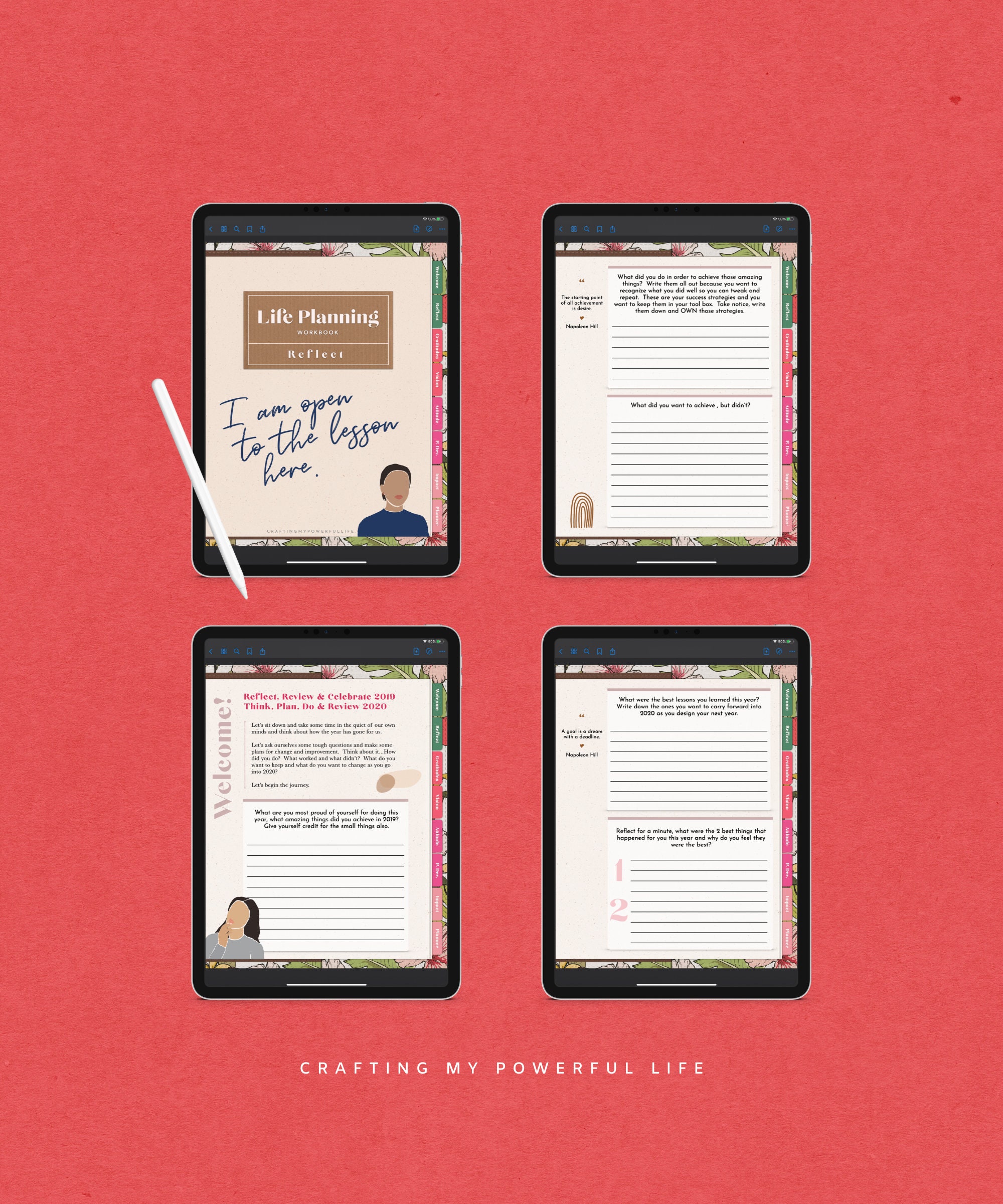 Life Planning Digital Workbook 2020, Digital Planner - Etsy