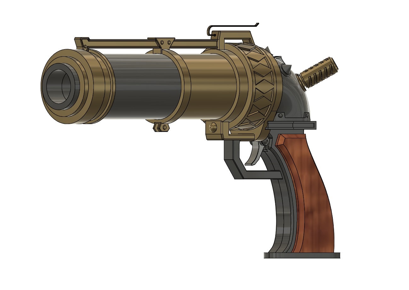 Jinx Arcane Gun / Zap 3D Model / 3D Files download - Etsy Singapore