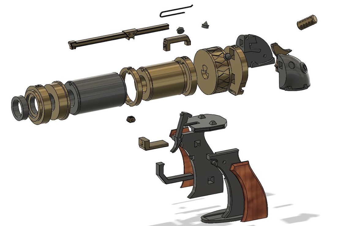 Jinx Arcane Gun / Zap 3D Model / 3D Files download - Etsy Singapore