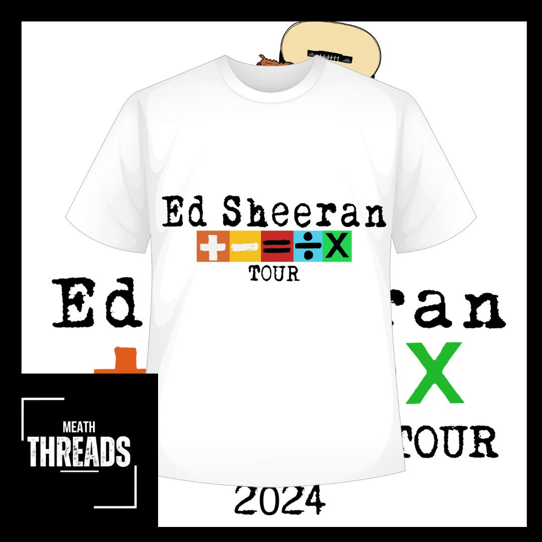 Exclusive Ed Sheeran Europe 2024 Tour T-shirt Limited Edition Concert ... Exclusive Ed Sheeran Europe 2024 Tour T-shirt Limited Edition Concert ...