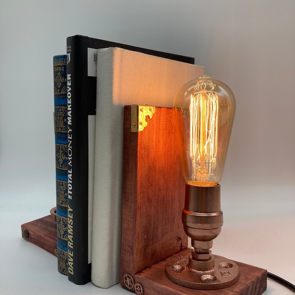 Steampunk Bookend - Etsy