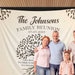 Family Reunion Decor, Our Roots Remain as One Backdrop, Personalized ...