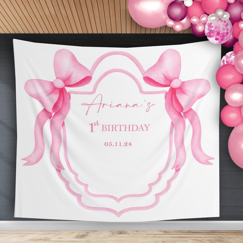 Ribbon Backdrop - Etsy