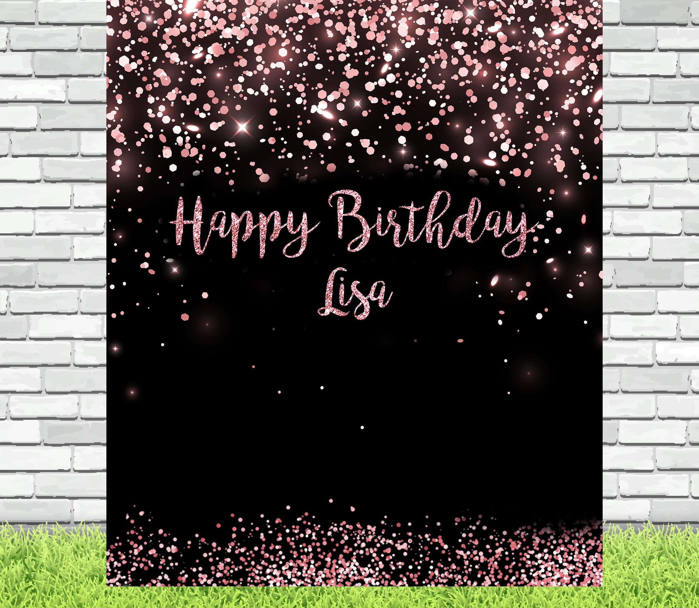 Custom Birthday Backdrop Personalized Birthday Backdrop - Etsy UK