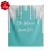 Custom Prom 2023 Backdrop Teal Silver Glitter Prom Send off Party ...