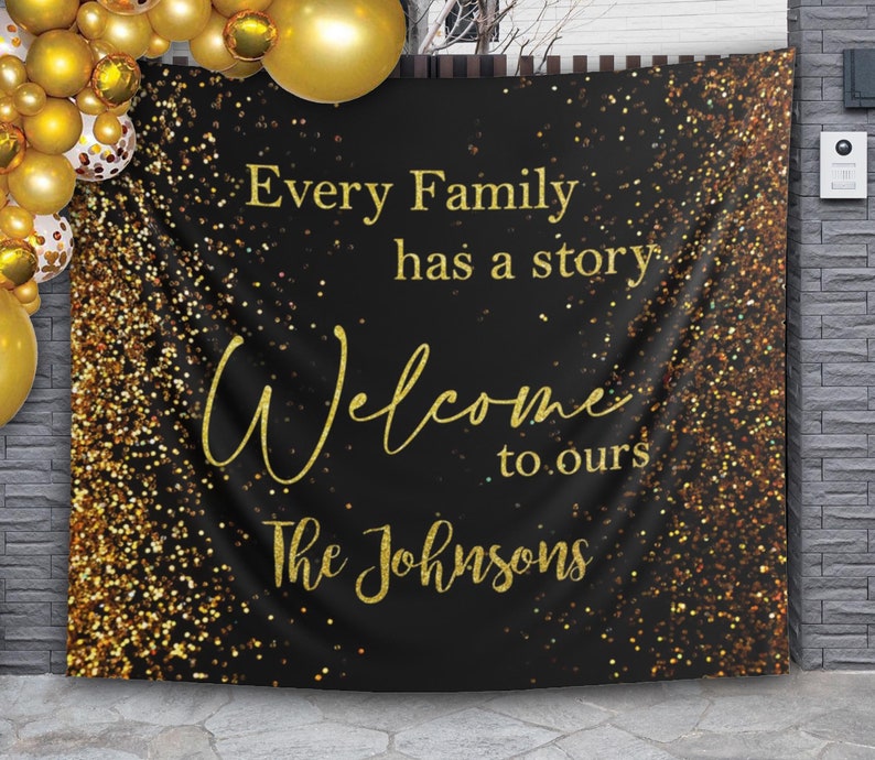 Family Reunion Backdrop Family Gathering Banner Summer Family Get ...