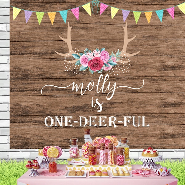 Deer Party Decorations - Etsy