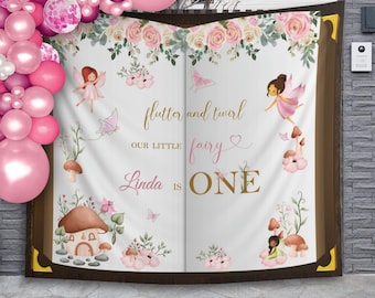 Enchanted Forest Printable Backdrop Party Backdrop Magical - Etsy