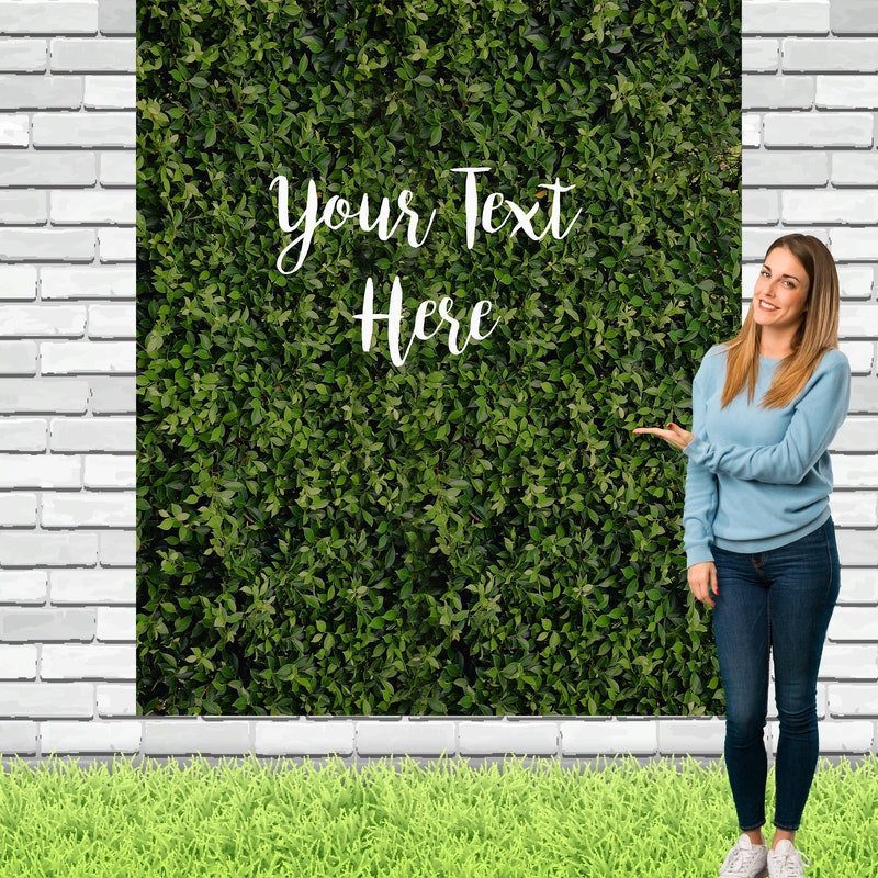 Greenery Backdrop - Etsy
