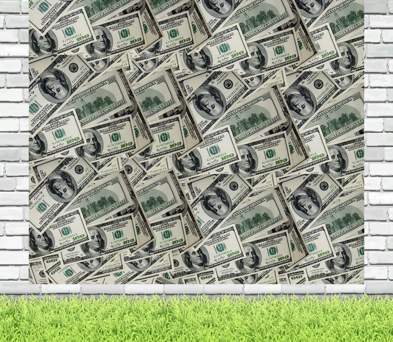 Money Party Backdrop US 100 Dollar Bills Photo Backdrop for - Etsy