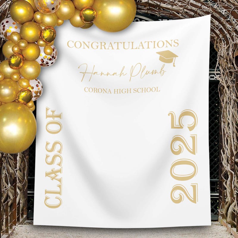 Graduation Photo Backdrop - Etsy