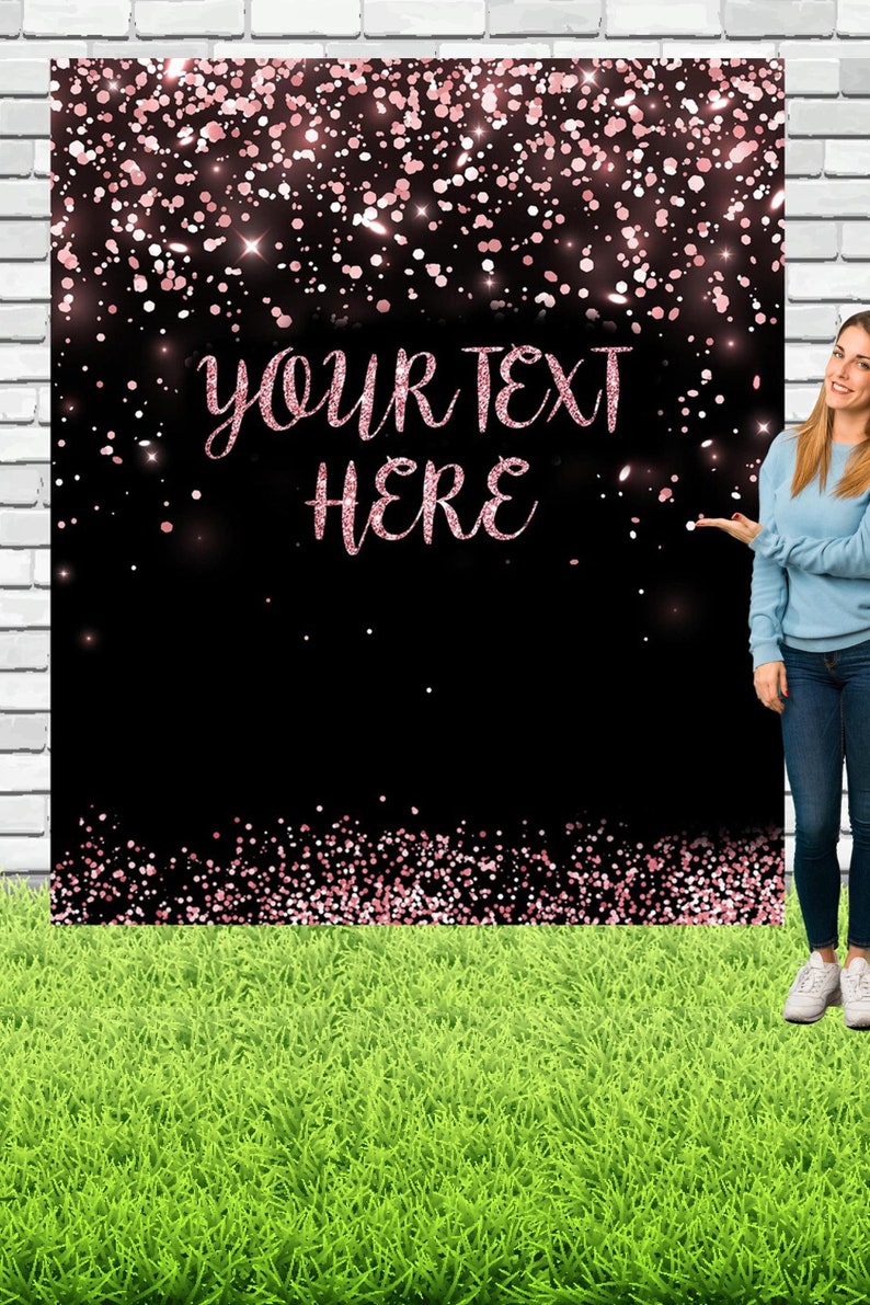 Custom Birthday Backdrop Personalized Birthday Backdrop - Etsy