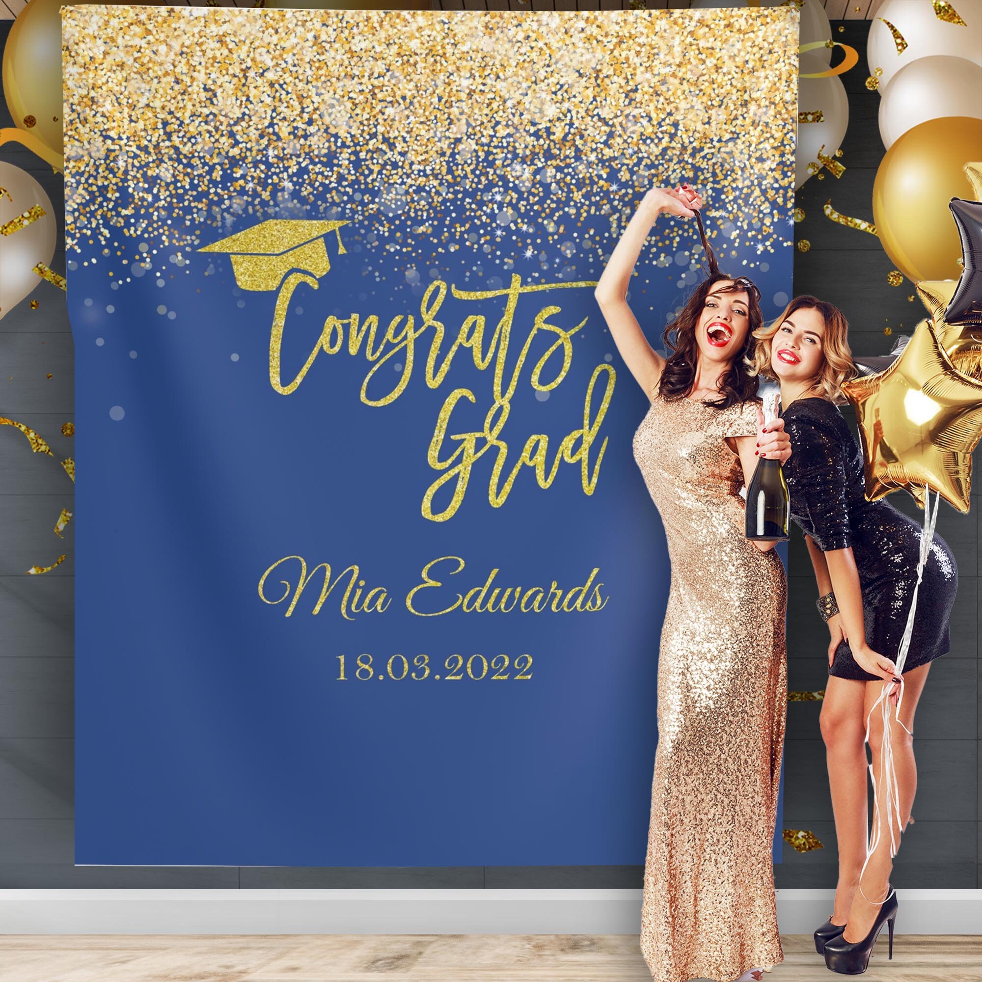 Graduation Celebration Background
