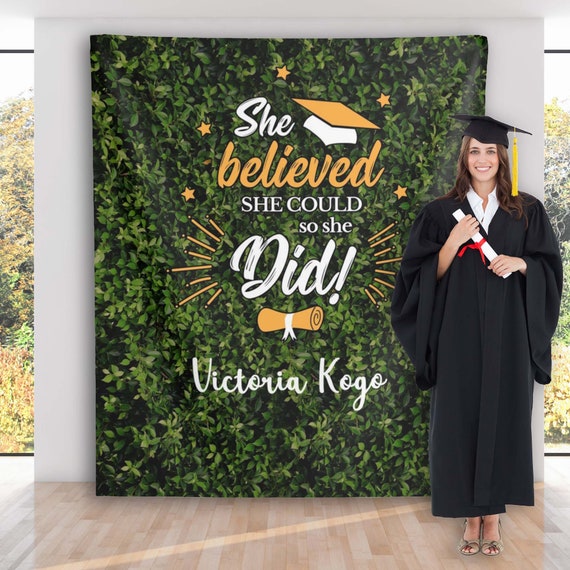 Graduation Wall Backdrop