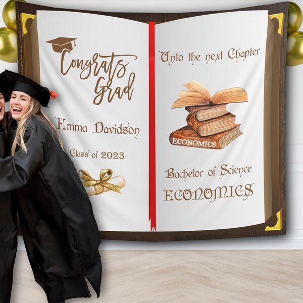 Graduation Backdrop - Etsy