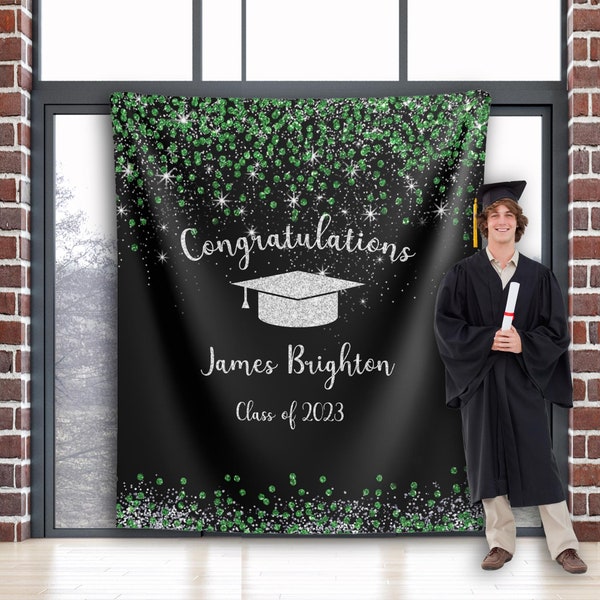 Highschool Graduation Backdrop - Etsy